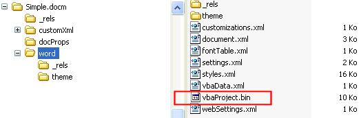 Office 2007 bin File Format